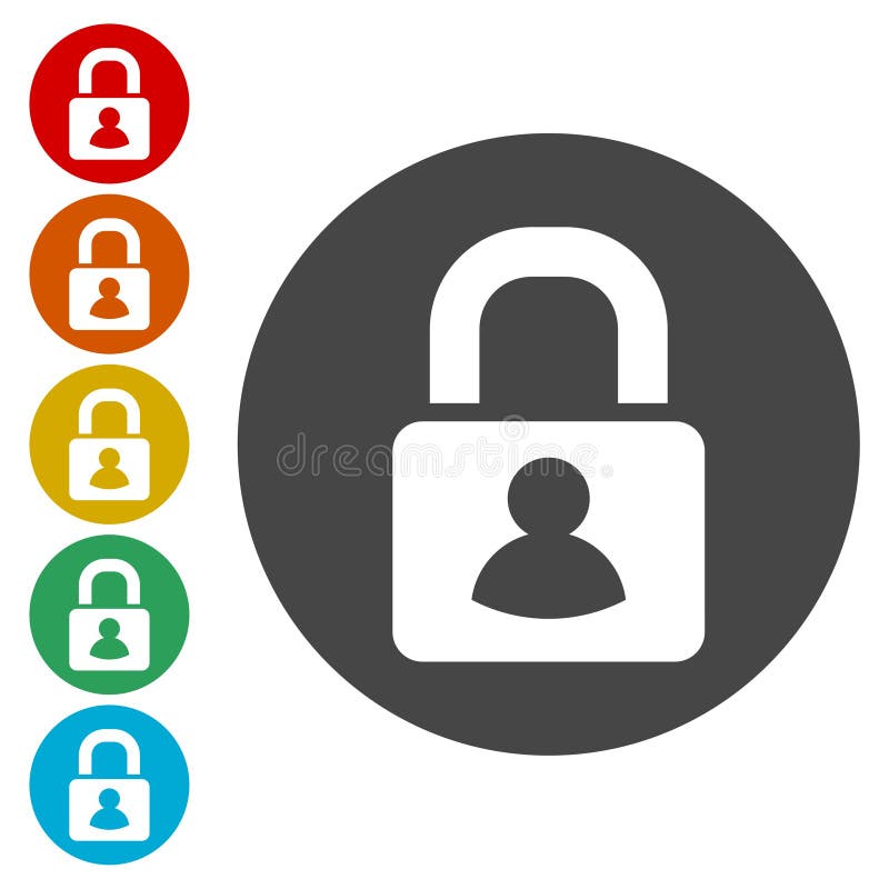 Personal vector icon stock vector. Illustration of member - 137831060