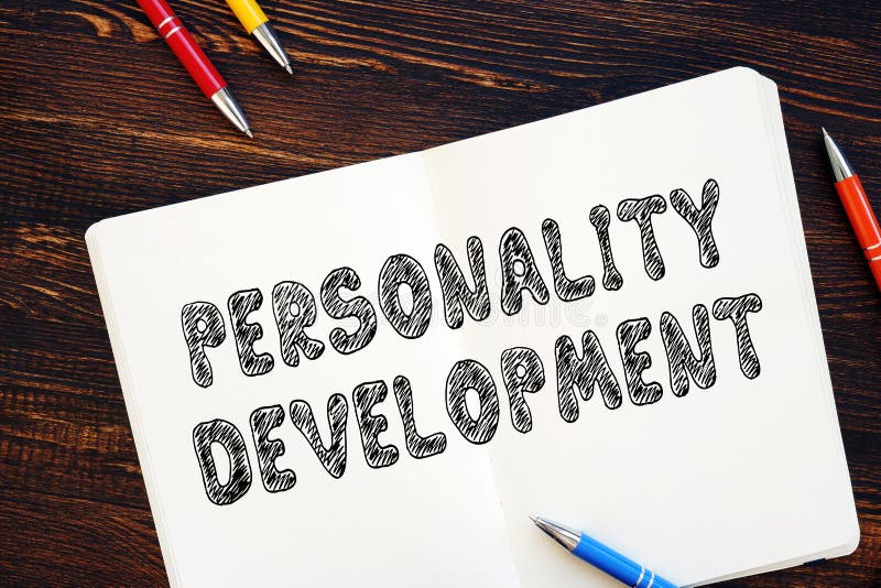 Personality Development Logo Design with Editable Slogan. Branding Book ...