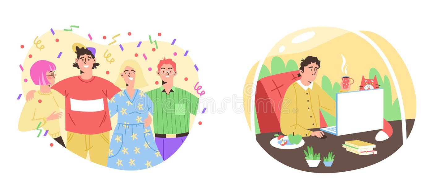 Extroverts Stock Illustrations – 32 Extroverts Stock Illustrations ...