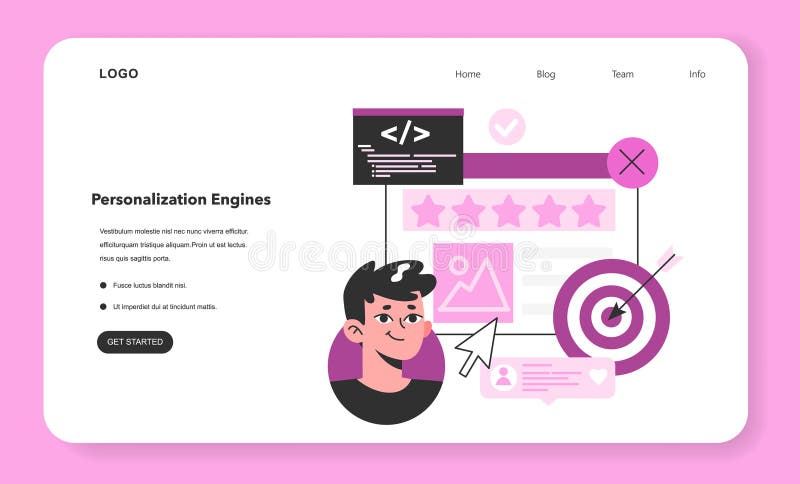 Personalization Engines Stock Illustrations – 18 Personalization ...