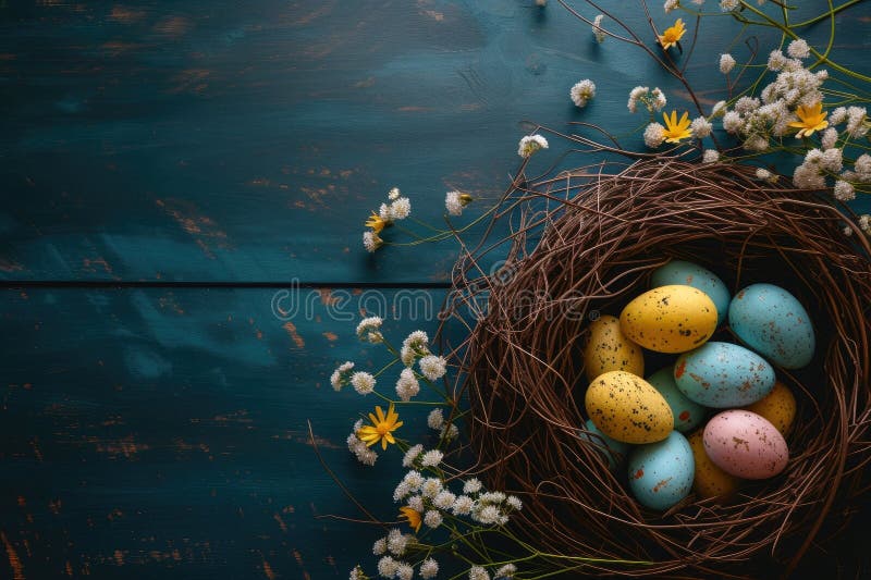 Personalized Easter Background: Infuse Your Message with Joy. Stock ...