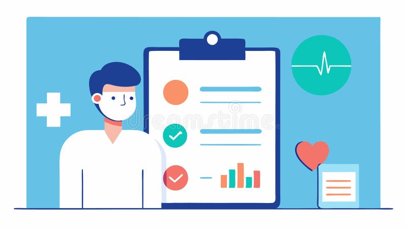 Personalized Health Report an Illustration of a Visually Appealing ...