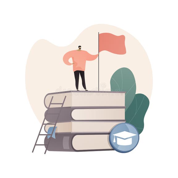 Personalized Learning Abstract Concept Vector Illustration. Stock Vector - Illustration of ...