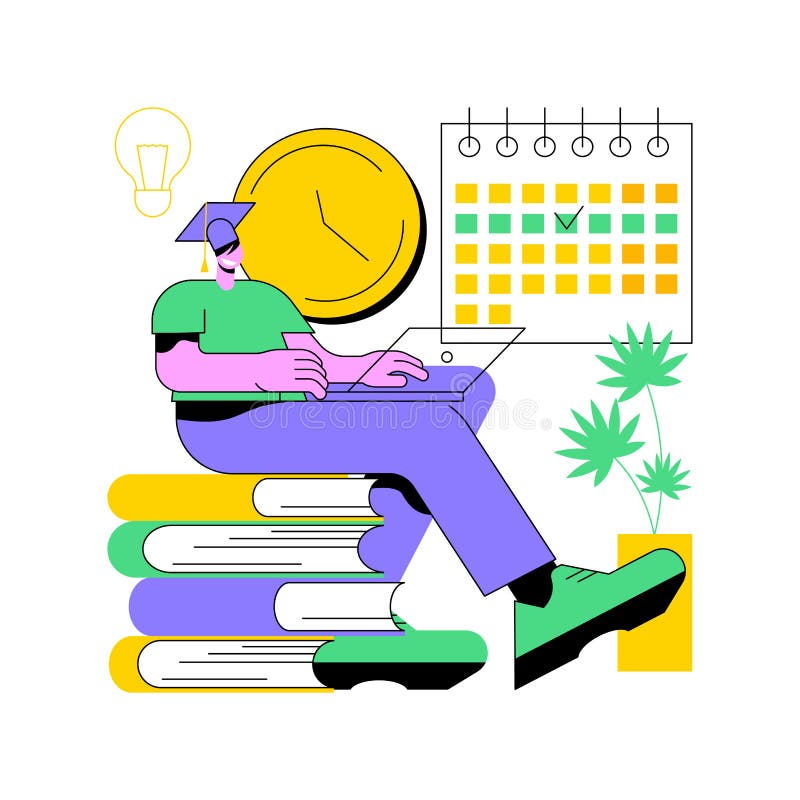 Personalized Learning Abstract Concept Vector Illustration. Stock ...