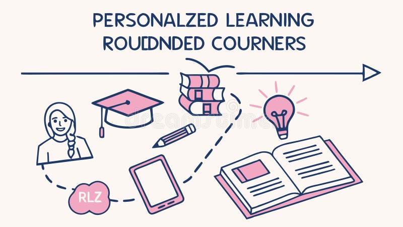 Personalized Learning Concept, Tailored Education Pathways, Vector ...