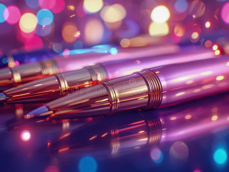 Personalized Pens with Colored Pencils Unique Gifts, Custom Labels ...