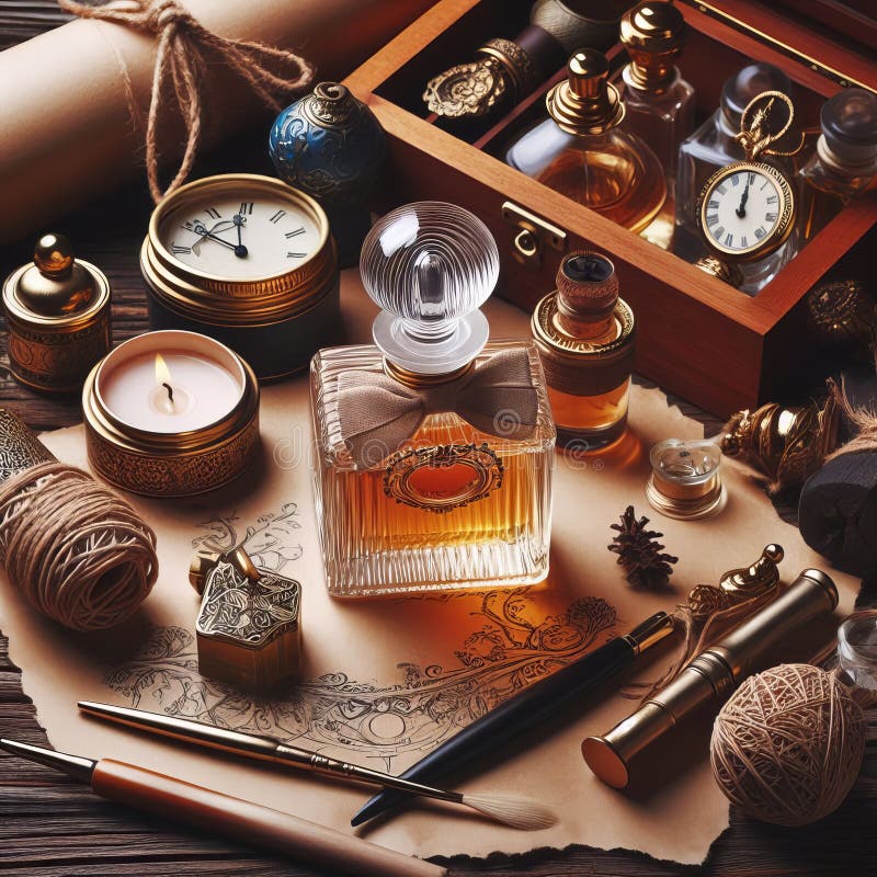A Personalized Perfume Created by a Master Perfumer, Phot Stock Image ...