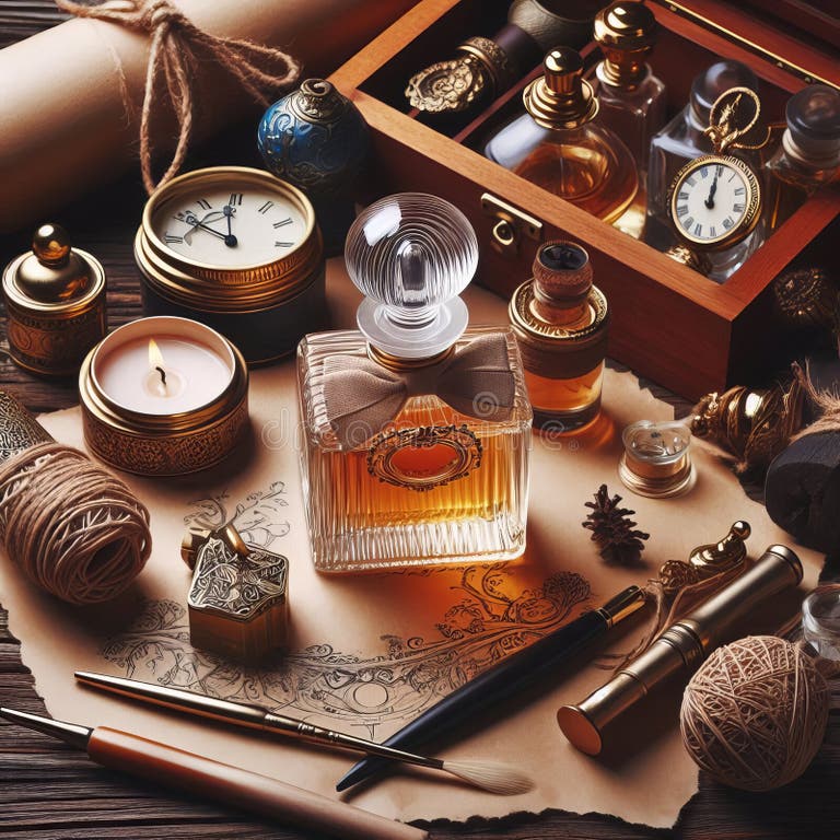 A Personalized Perfume Created by a Master Perfumer, Phot Stock Image ...