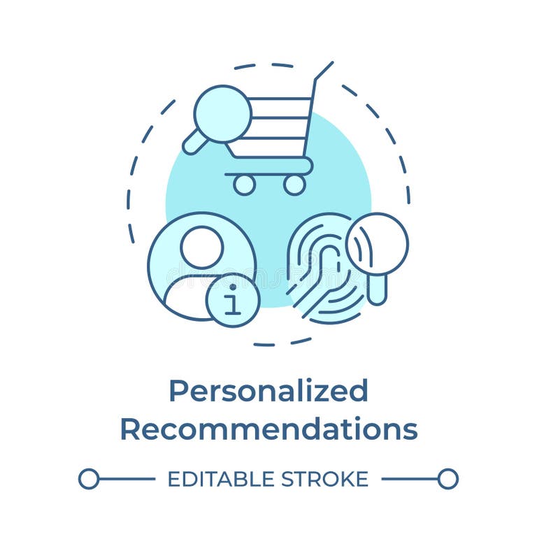 Personalized Recommendations Stock Illustrations – 442 Personalized ...