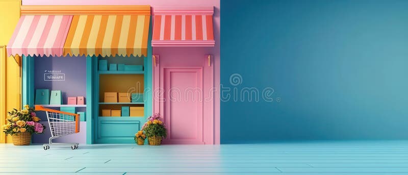 Personalized Retail, AI-driven Recommendations, 3D Illustration ...