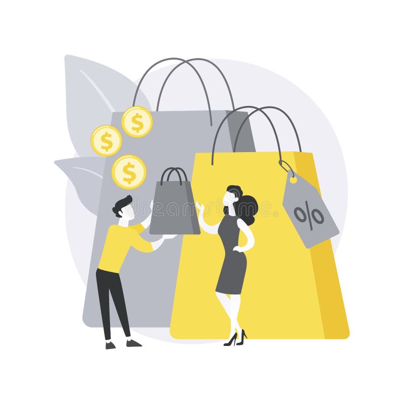 Personalized Selling Abstract Concept Vector Illustration Stock Vector ...