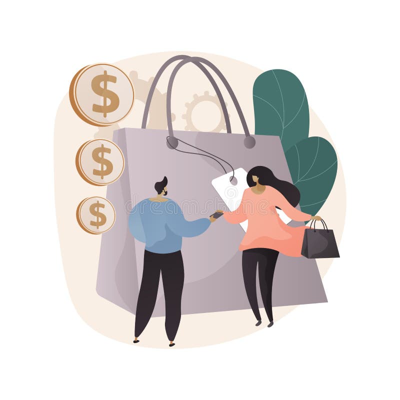 Personalized Selling Abstract Concept Vector Illustration. Stock Vector ...