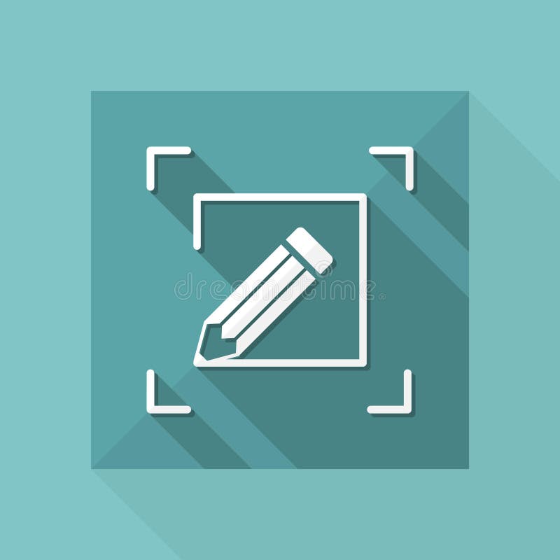 Personalized Services Flat Icon Stock Vector - Illustration of ...