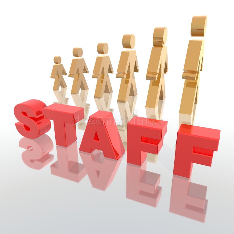 Personeel stock illustratie. Illustration of succes, mensen - 2909708