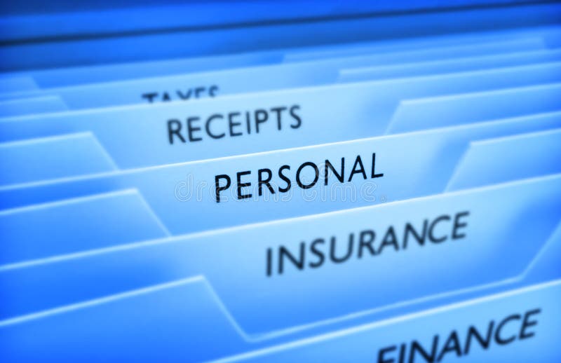 Personlig Information Om Mapp Arkivfoto - Bild av förlagor, detaljer ...