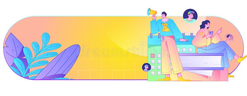 Personnel Doing Job Interview Flat Concept Operation Hand Drawn ...