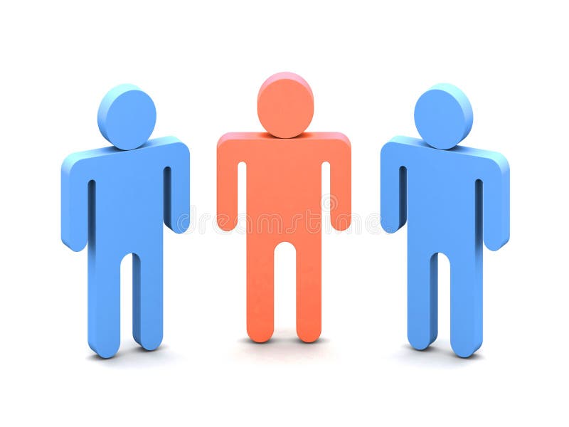 Personnes du logo trois image stock. Image du sieges, place - 1997557