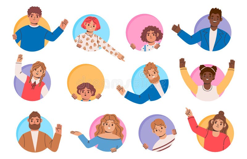 Welcome Gestures Stock Illustrations – 223 Welcome Gestures Stock ...