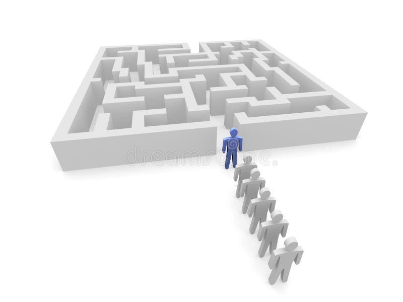 White Blank Maze Stock Illustrations – 503 White Blank Maze Stock ...