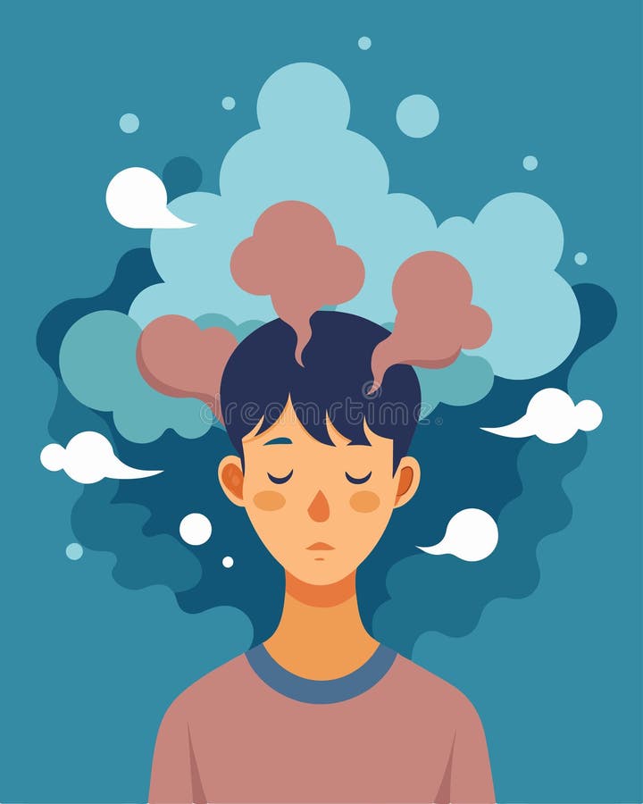 The Persons Thoughts are Enveloped in a Dense Mental Fog Preventing ...