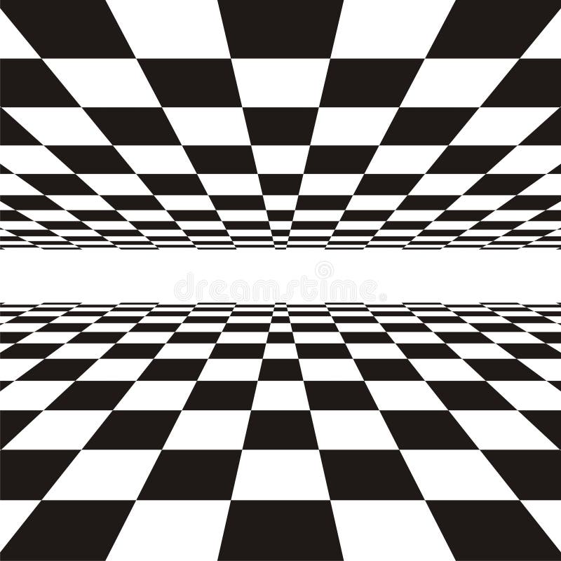 Perspectiva linear ilustração do vetor. Ilustração de futurista - 19340955