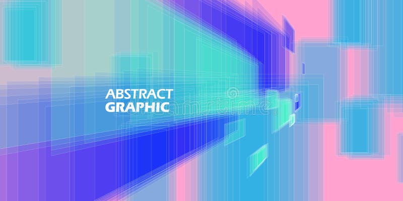 Perspective Abstract Background, Vector Illustration Stock Vector ...
