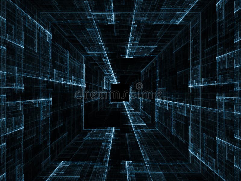 Perspective Abstract Form stock photo. Image of imagination - 18678050