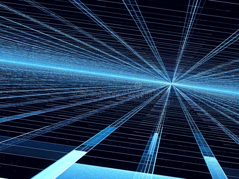 Perspective Background - Abstract Digitally Generated Image Stock ...