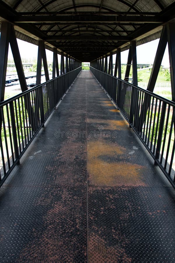 Perspective of Black Passage Stock Image - Image of corridor ...