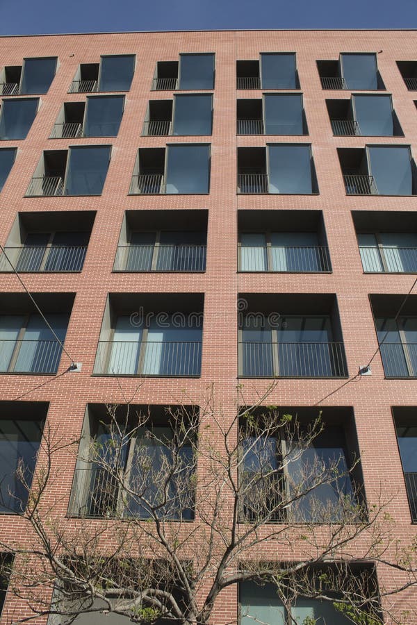 Old perspective brick wall stock photo. Image of exterior - 24349464