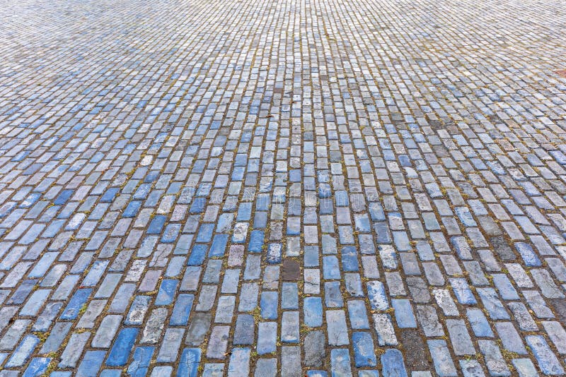 Perspective Bricks Pavement Stock Image - Image of netherlands ...
