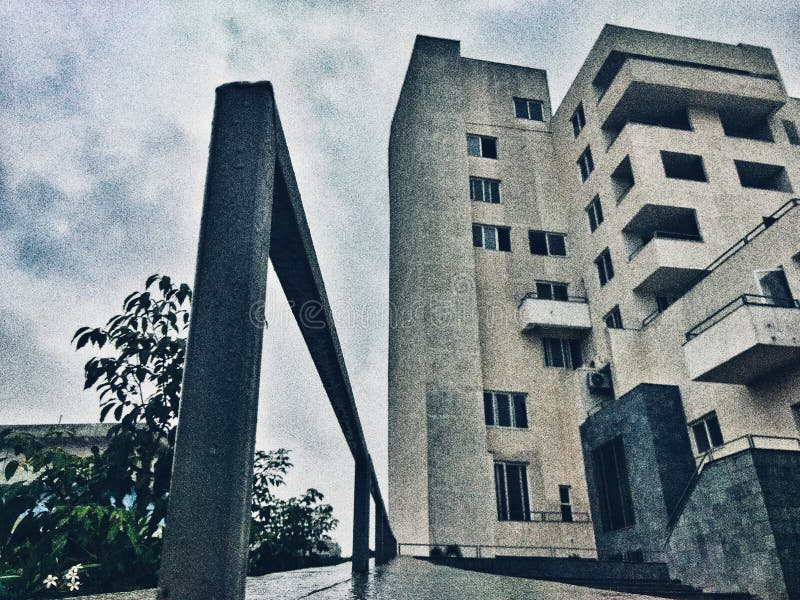 Perspective building stock image. Image of building - 134713277