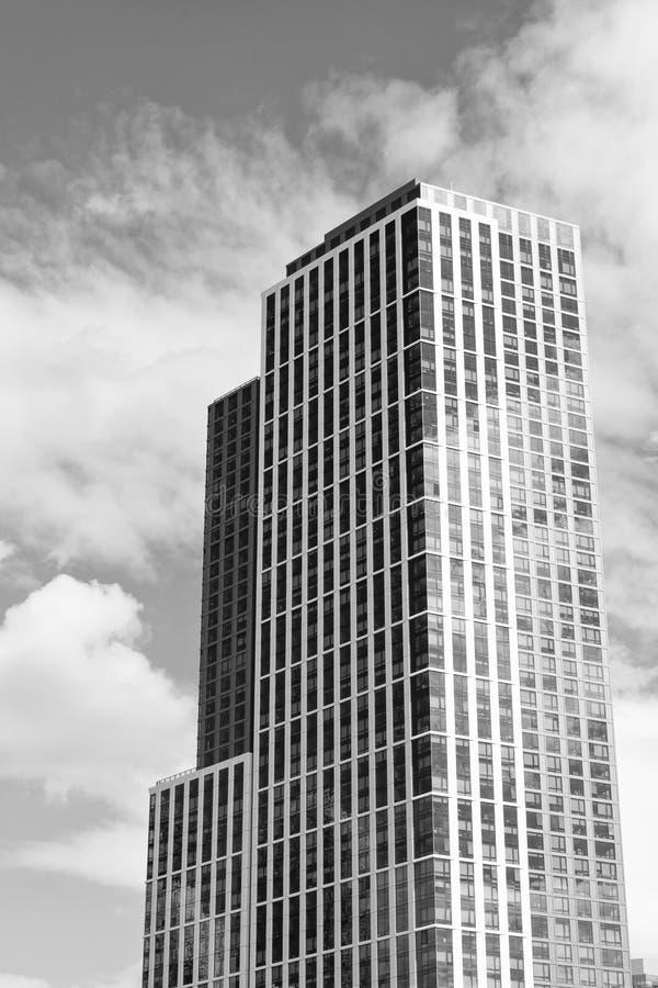 Perspective City Skyscraper. Modern Skyscraper Building. Architectural ...