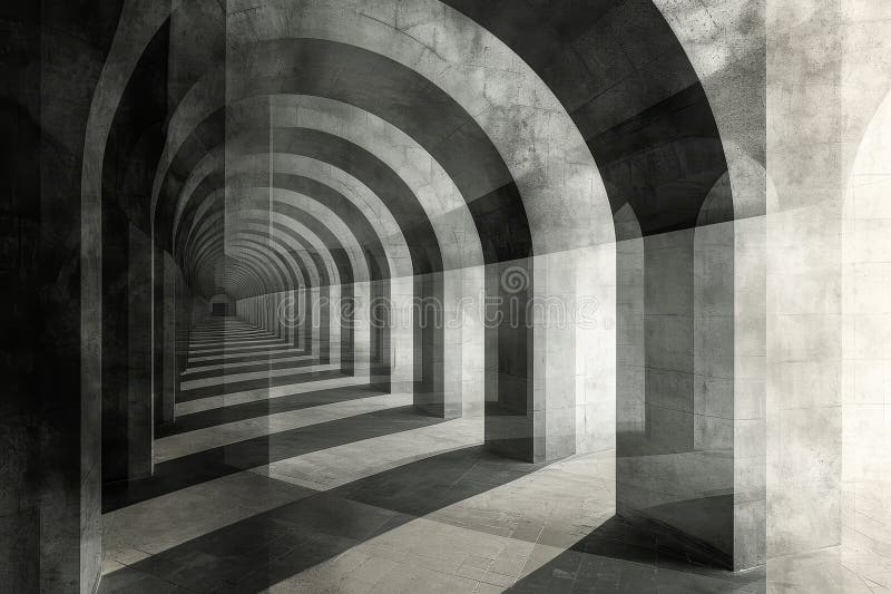 Perspective Clash stock illustration. Illustration of color - 310359837