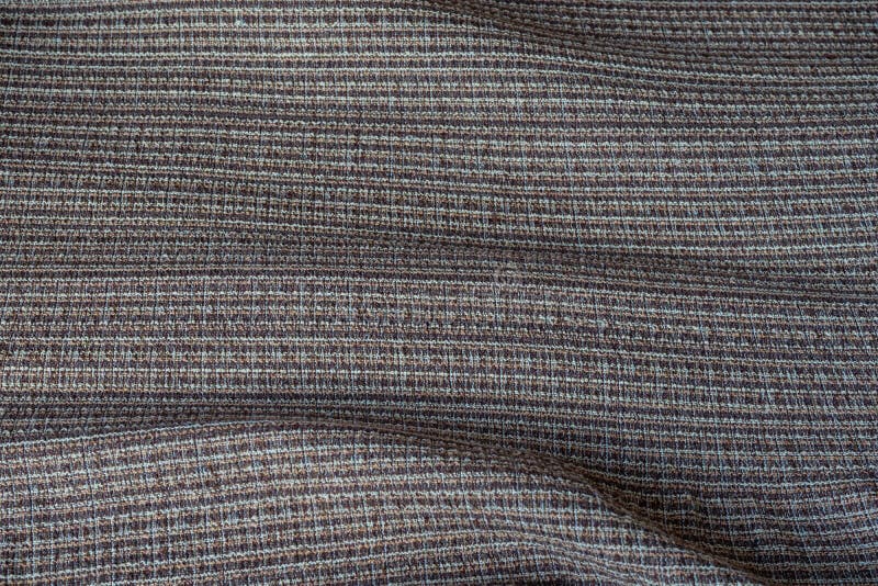 Perspective and Close-up View of the Abstract Space of the Brown Fabric ...
