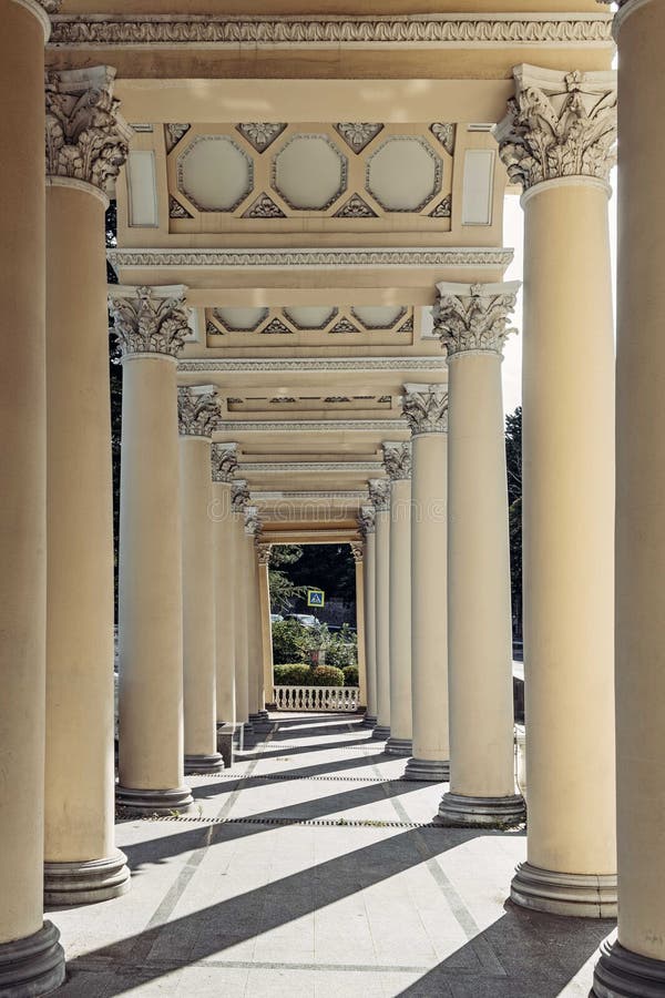 Perspective of the Colonnade Decorating the Passage To the Observation ...