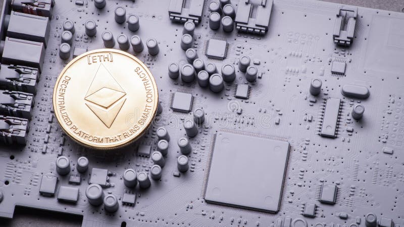 Perspective Crypto-currencies: Dashcoin Coins on a Printed Circuit ...