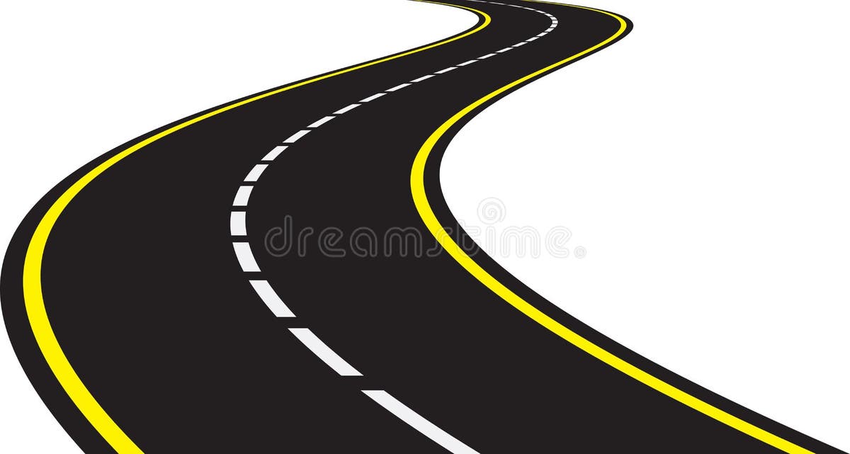 Perspective Curved Road Stock Illustrations – 2,140 Perspective Curved ...