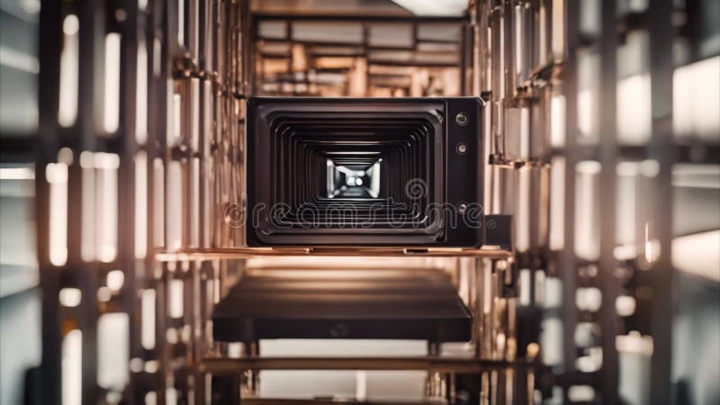 Perspective and Depth: a Series of Frames Stock Footage - Video of ...