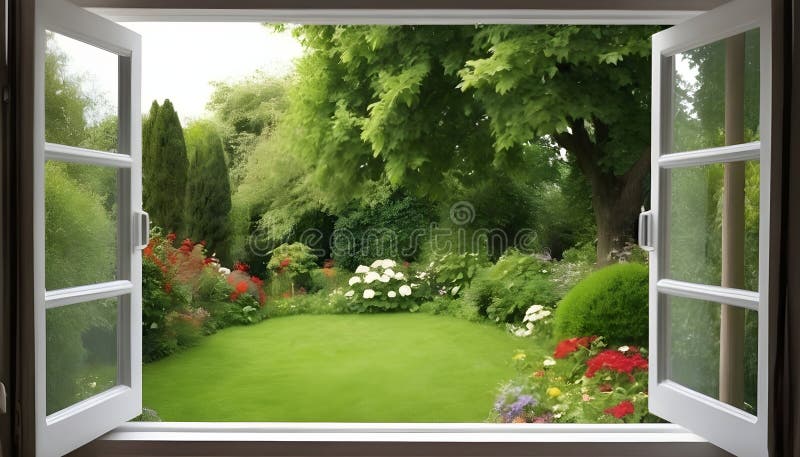 Perspective from the Garden Window in High Definition HD Photography ...