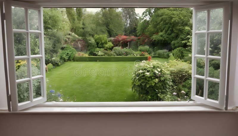 Perspective from the Garden Window in High Definition HD Photography ...