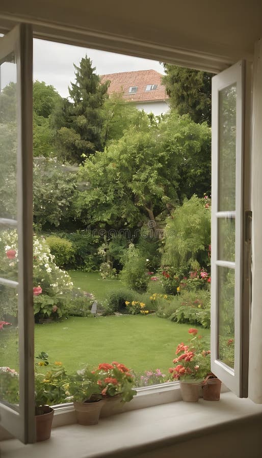 Perspective from the Garden Window in High Definition HD Photography ...