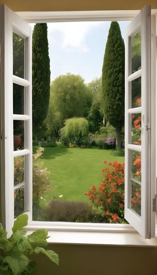 Perspective from the Garden Window in High Definition HD Photography ...