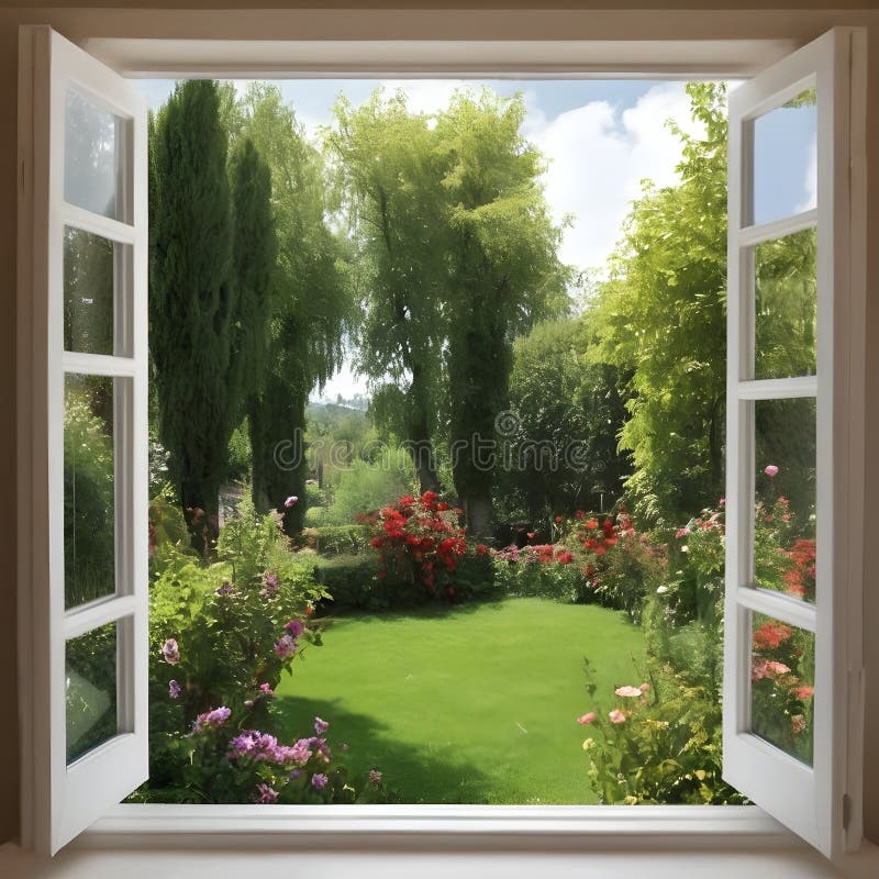 Perspective from the Garden Window in High Definition HD Photography ...
