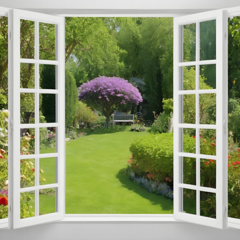 Perspective from the Garden Window in High Definition HD Photography ...