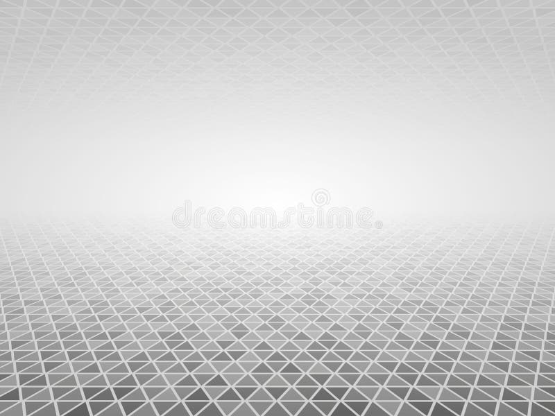 Perspective Gray Triangle Pattern Stock Illustration - Illustration of ...