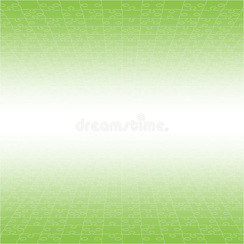 Perspective Green Puzzles Pieces - Vector Jigsaw Stock Vector ...