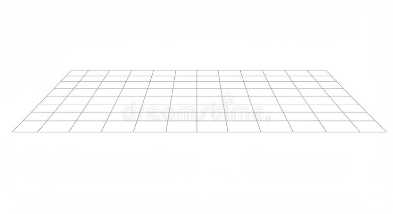 A Perspective Grid Consists of Intersecting Horizontal and Vertical ...