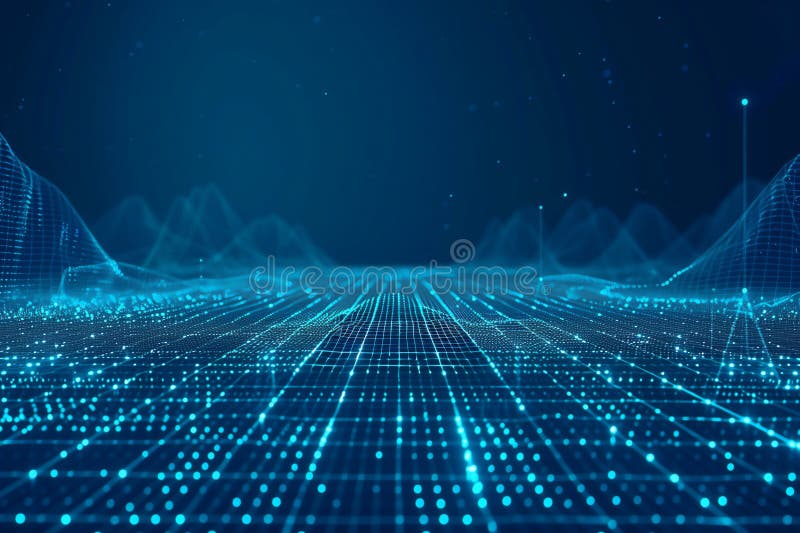 Perspective Grid Line Up and Down,digital Technology Stock Illustration ... Perspective Grid Line Up and Down,digital Technology Stock Illustration ...