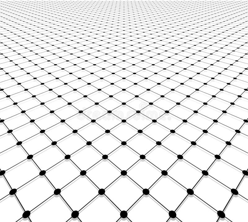 Perspective grid surface stock vector. Illustration of decorative ...